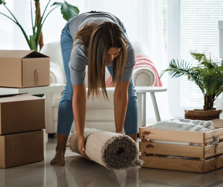 How Do You Move a Rug Under a Heavy Furniture? - swankyden.com