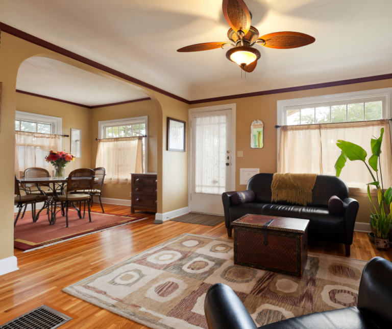 How to Decorate a Wall Opening Between Rooms - swankyden.com