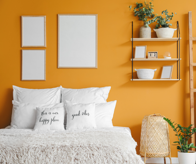 9 Things to Put on a Wall Next to a Bed - swankyden.com